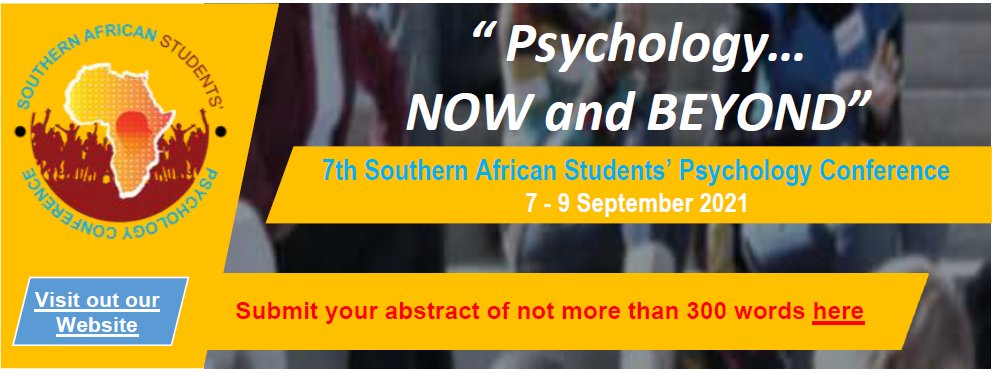 7th Southern African Students' Psychology Conference