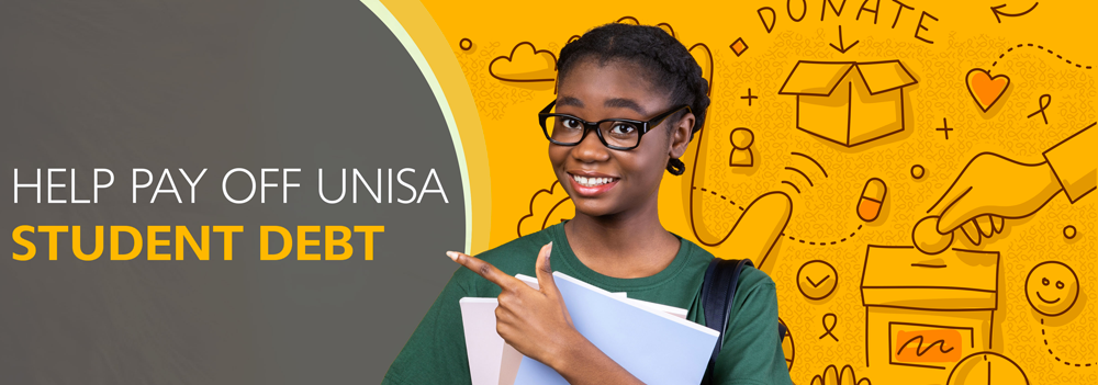 Help pay off Unisa student debt