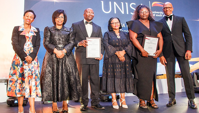 Unisa celebrates the 2023 and 2024 Hiddingh-Currie Award winners