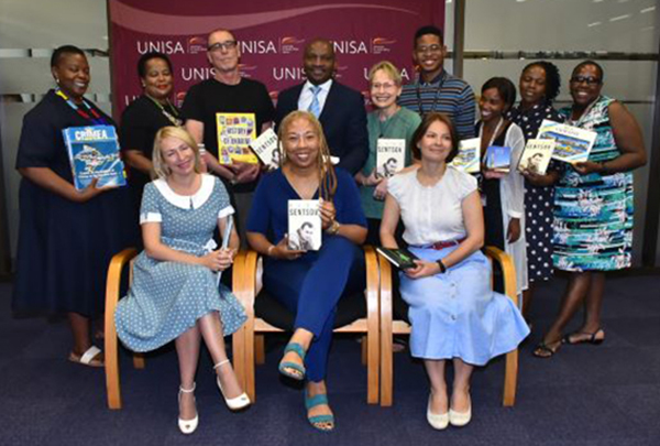 Unisa Library receives book donation from Embassy of Ukraine
