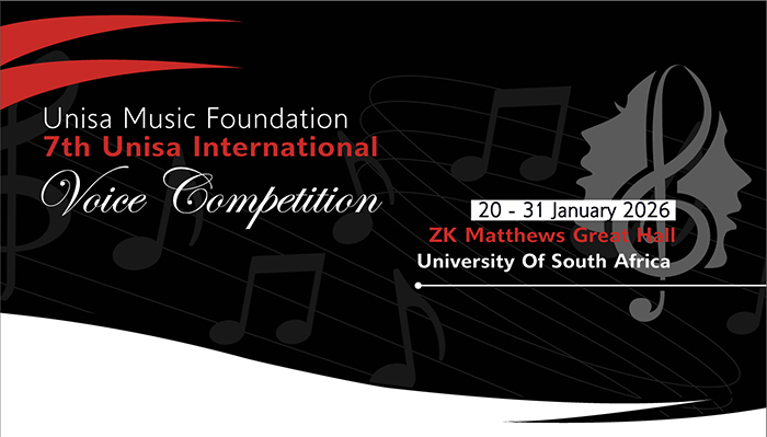 The 7th Unisa International Voice Competition promises an electrifying ...
