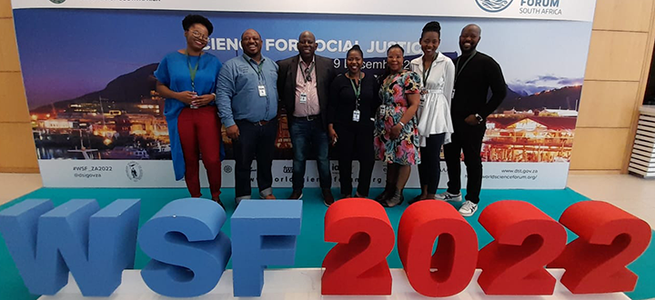 Unisa shines at the 2022 World Science Forum