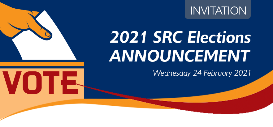 Official announcement of the 2021 SRC election results