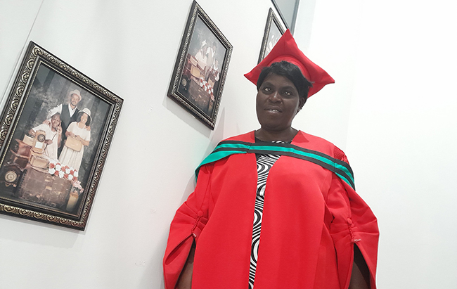 Persistence holds the key for visually impaired Dr Mlambo