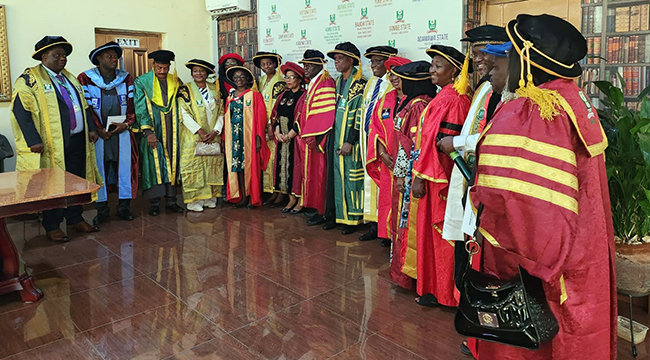 VC delivers convocation lecture at NOUN, Abuja, Nigeria