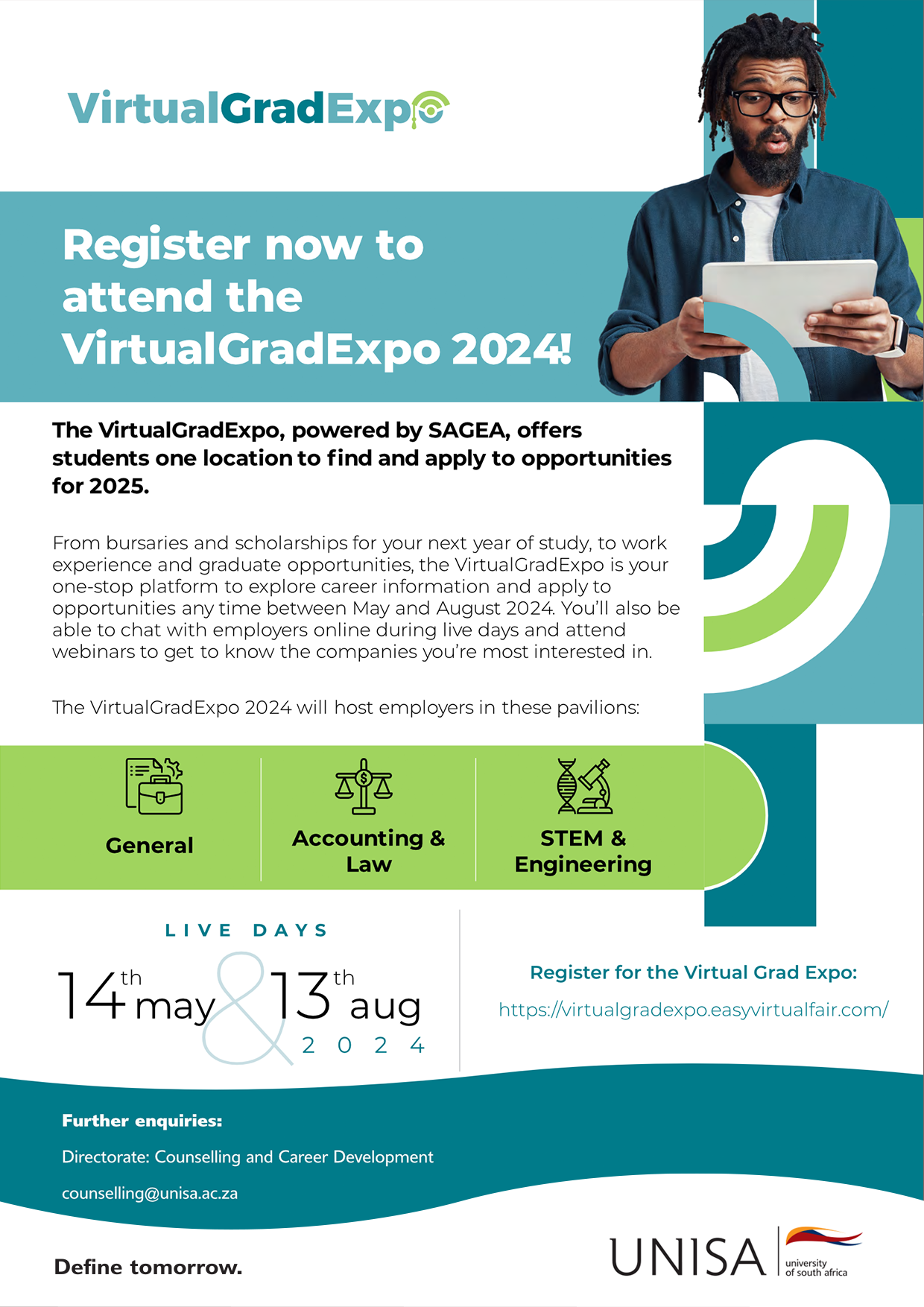 Virtual Grad Expo Live event
