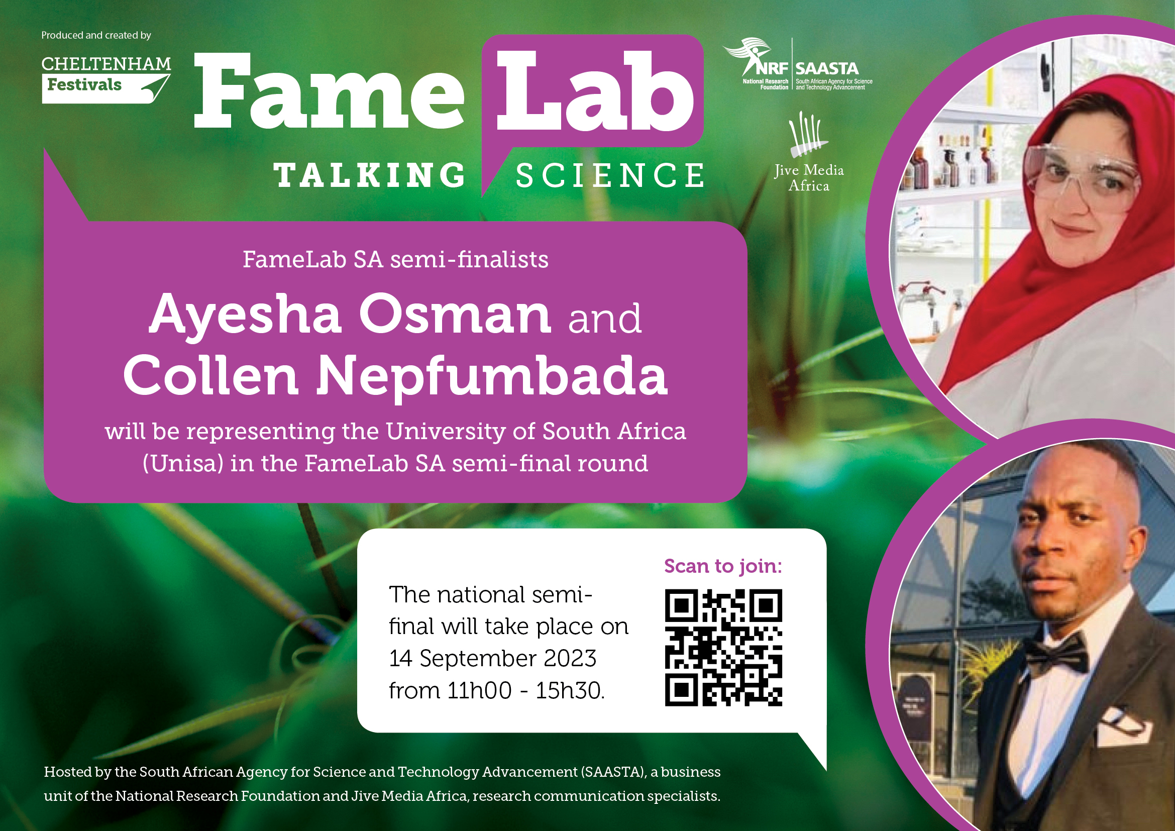 National FameLab semi-finals