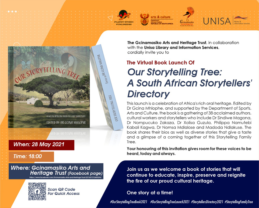 Book launch: 'Our Storytelling Tree - A South African Storytellers ...