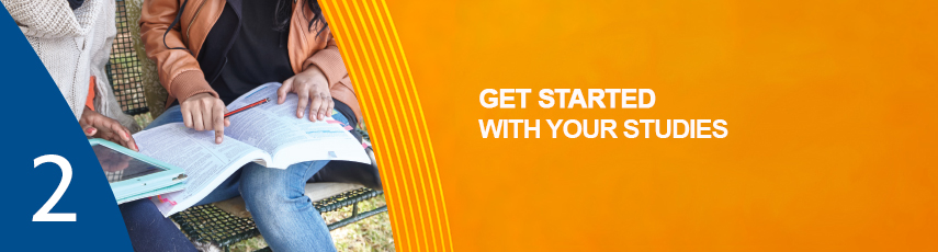 Get started with your studies